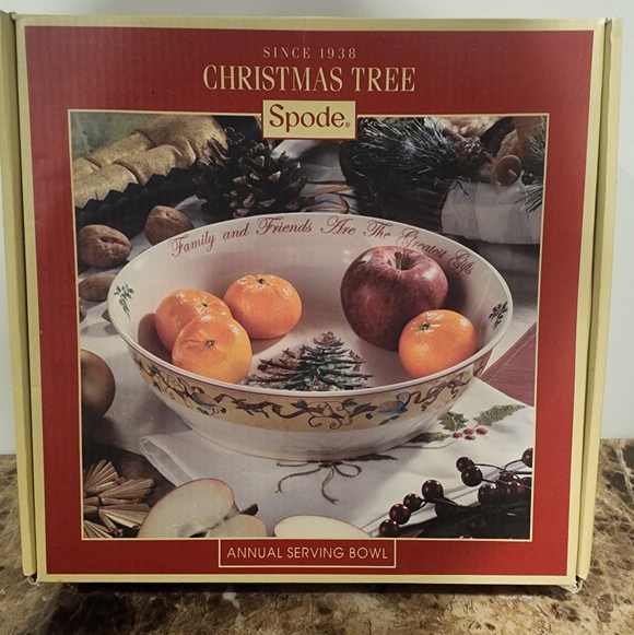 Spode | Holiday | Spode Christmas Tree Annual Serving Bowl | Poshmark